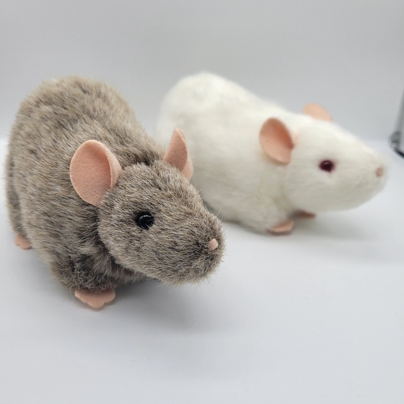 VIAHART LLC | Toys | Set Of 2 Viahart Reuben Wylie The Rat 7 Inch ...